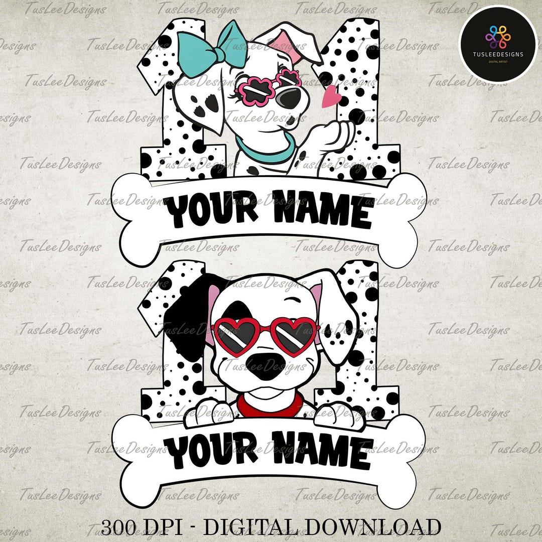 Custom 101 Days of School Dalmatian Dog Png, 101 Days Bruh Png, Cartoon ...