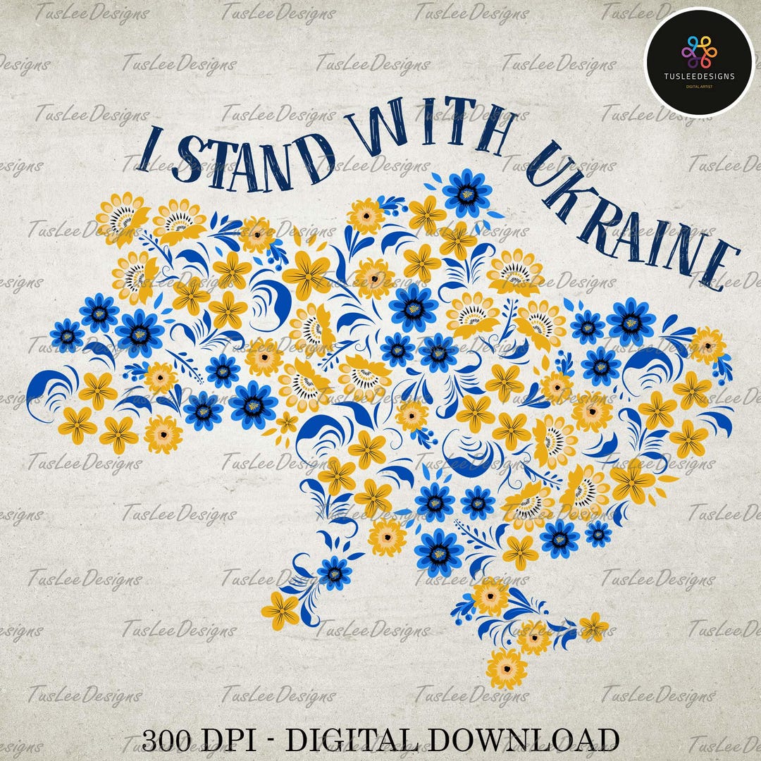 I Stand With Ukraine Png, Pray for Ukraine Png, Ukrainian Flag Png ...