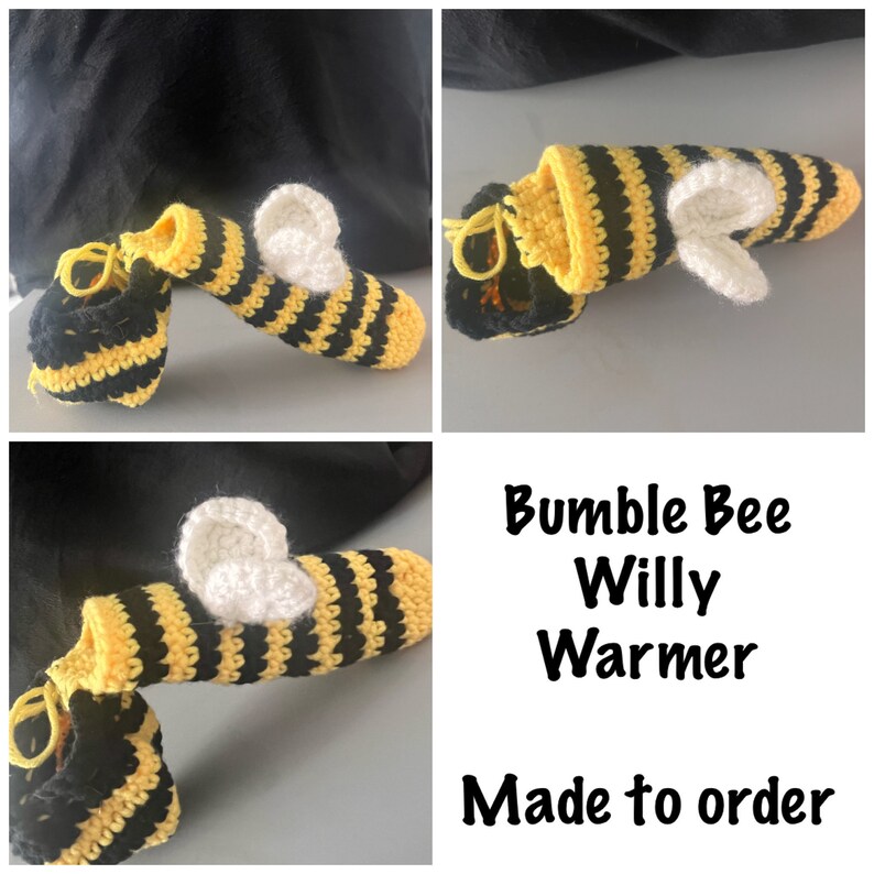 Bumble Bee Willy Warner/willy Sock - Etsy
