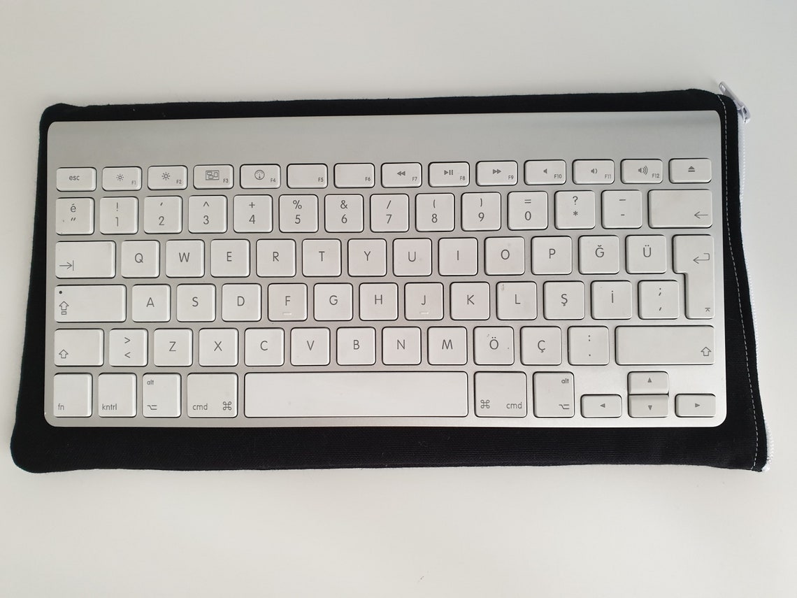 ALL BLACK Apple Magic Keyboard Sleeve Case Wireless - Etsy