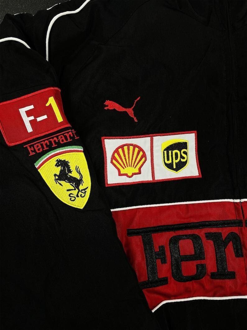 Retro Formula One Racing Jacket, Flying Jacket, Racing Jacket ...