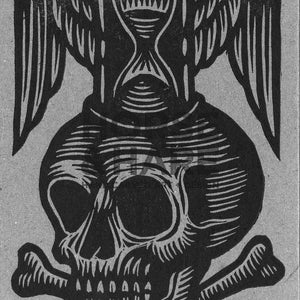 Memento Mori Postcard - Postcards - Paper - Skull Art - Death Art ...