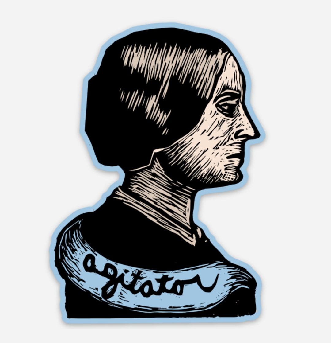 Sticker for Laptop Susan B Anthony Die Cut Waterproof Sticker Feminist ...