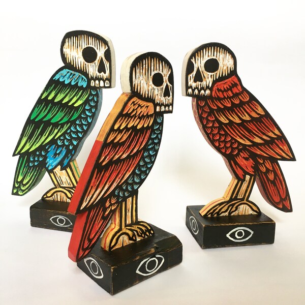 Bird Skull Art - Etsy