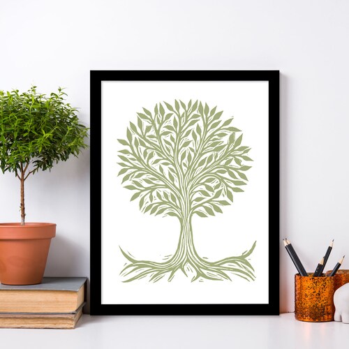 Visual Arts Tree 8x10 Gem Art Craft Supplies & Tools Photography etna ...