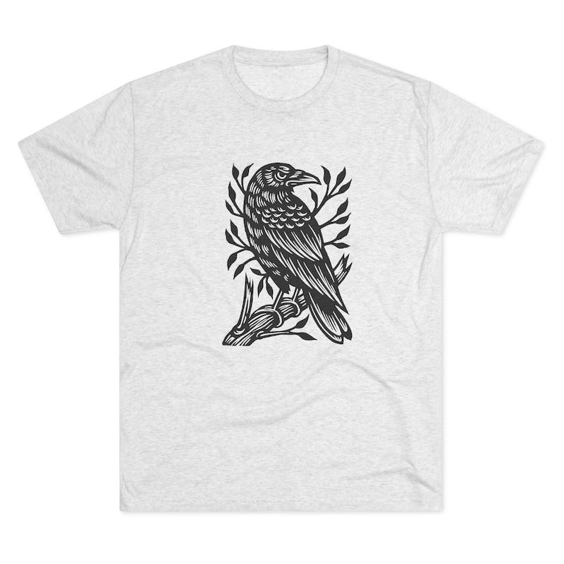 Crow Linocuts - Etsy