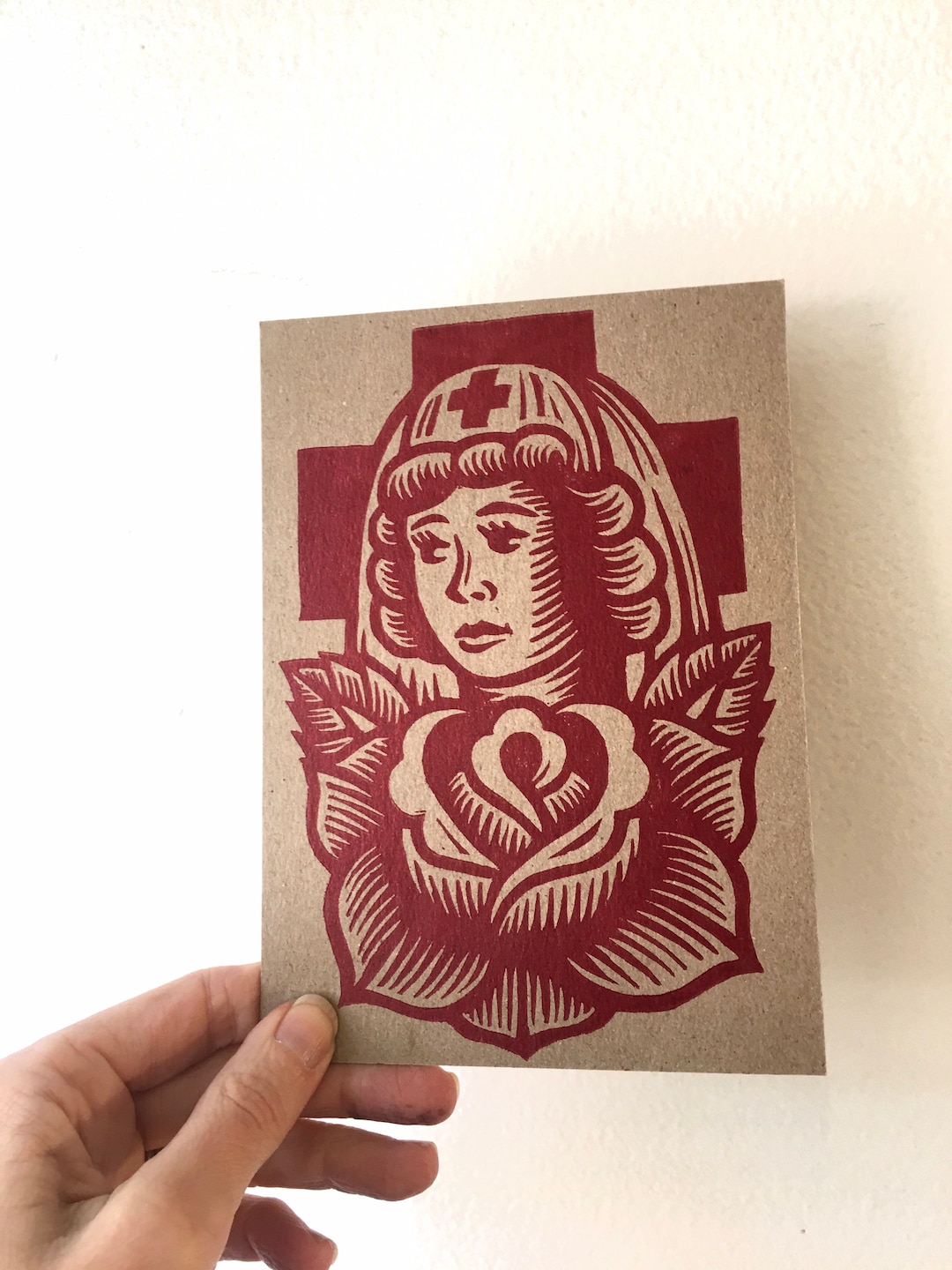 Nurse Postcard - Letterpress Postcards - 5x7 Postcard - Card for Nurse ...