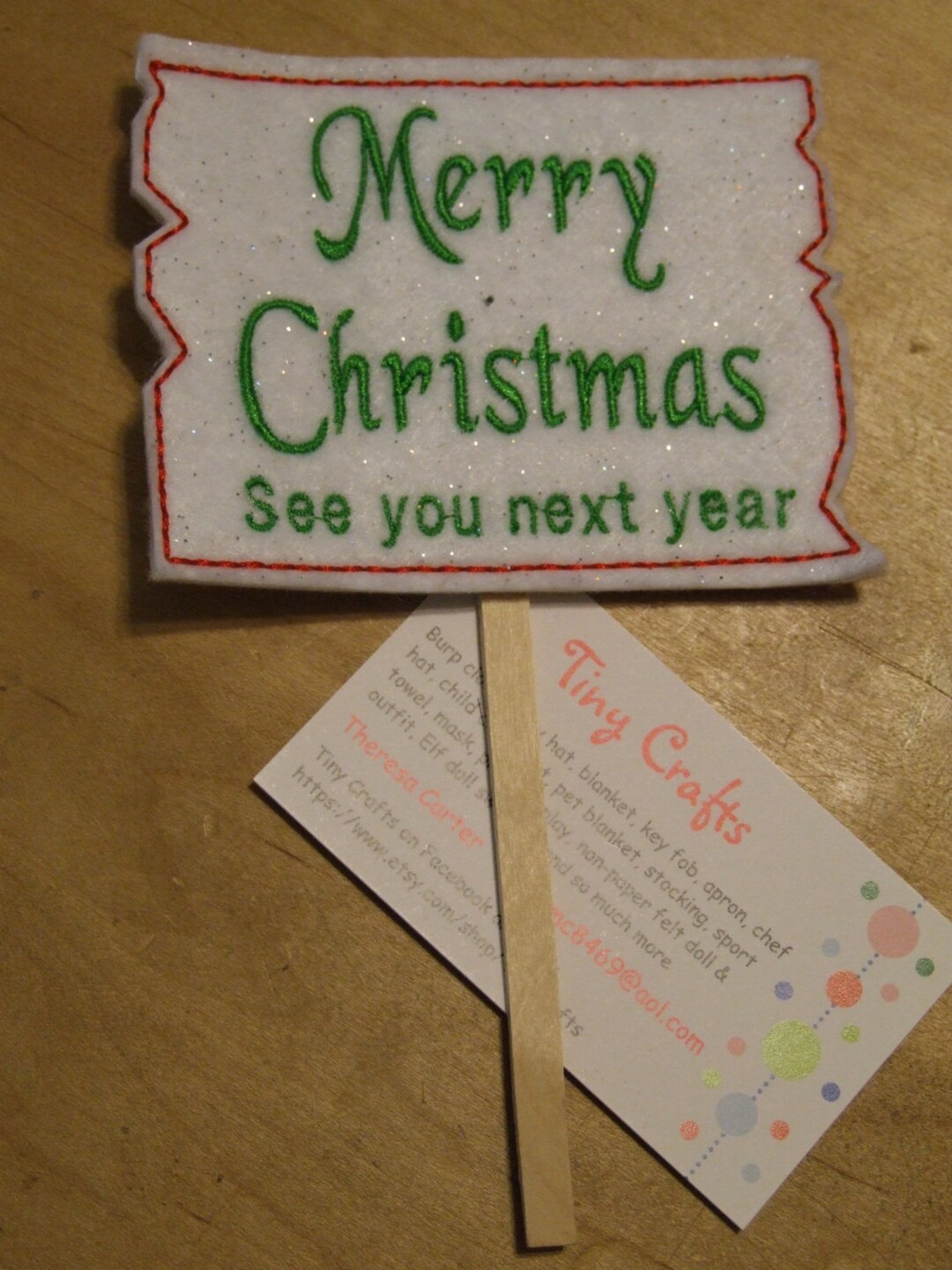 Merry Christmas See You Next Year Sign to Announce Your Elf - Etsy