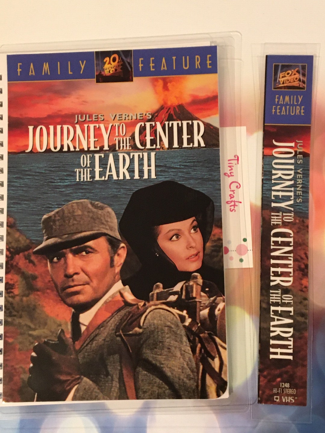 Upcycled VHS Journey to the Center of the Earth Family Film Collection ...