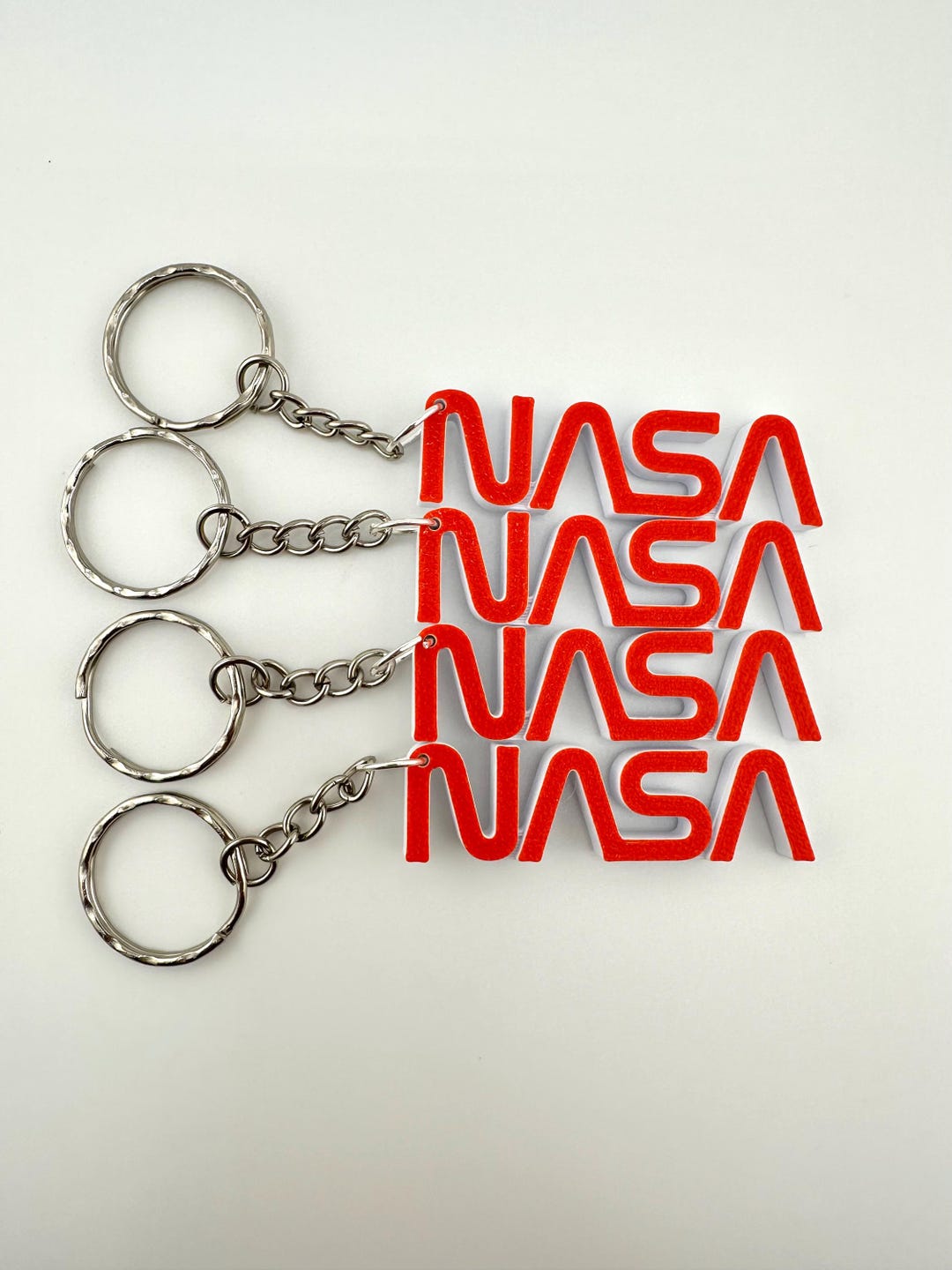 NASA Keychain Space Design 3D Printed Accessory Space Travel Souvenir ...