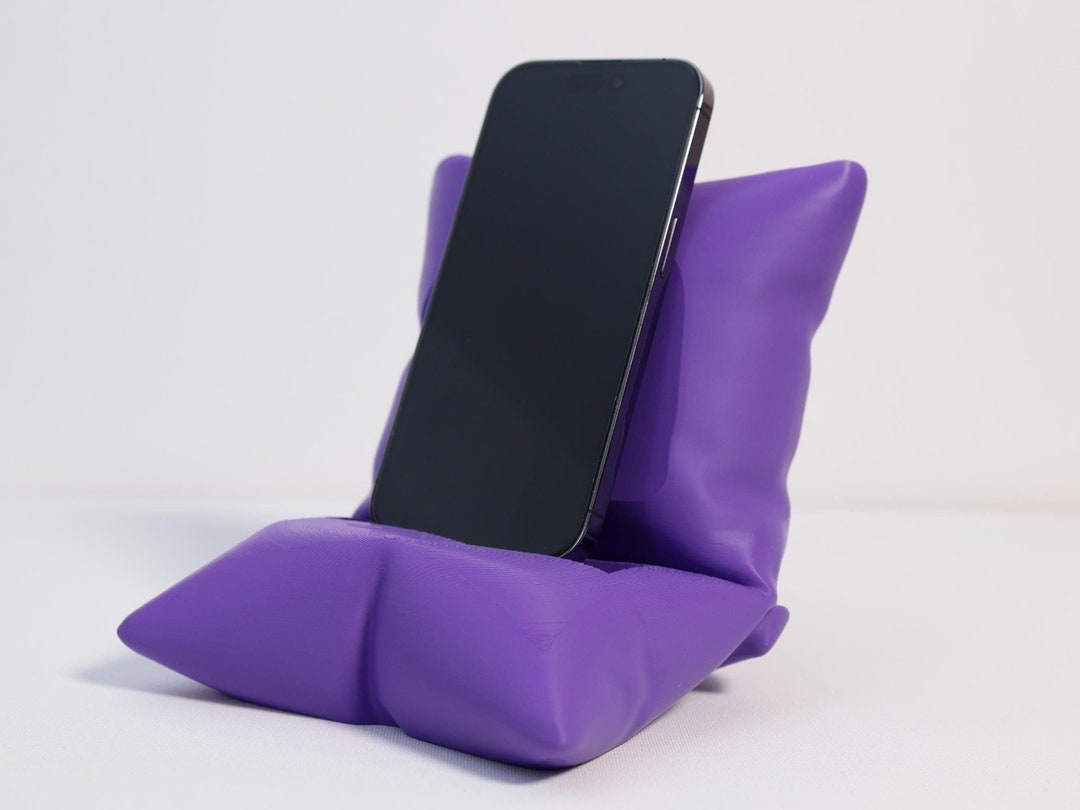 Phone Holder 3D Printed, Design Stand for Smartphones, Hands-free Phone ...