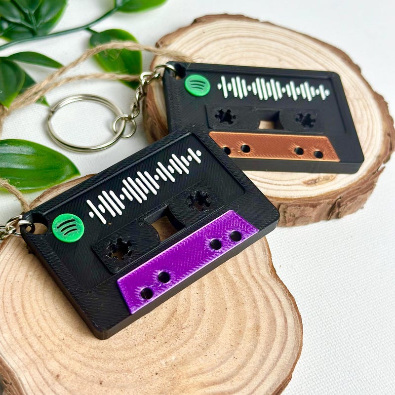 Spotify Keychain - Etsy