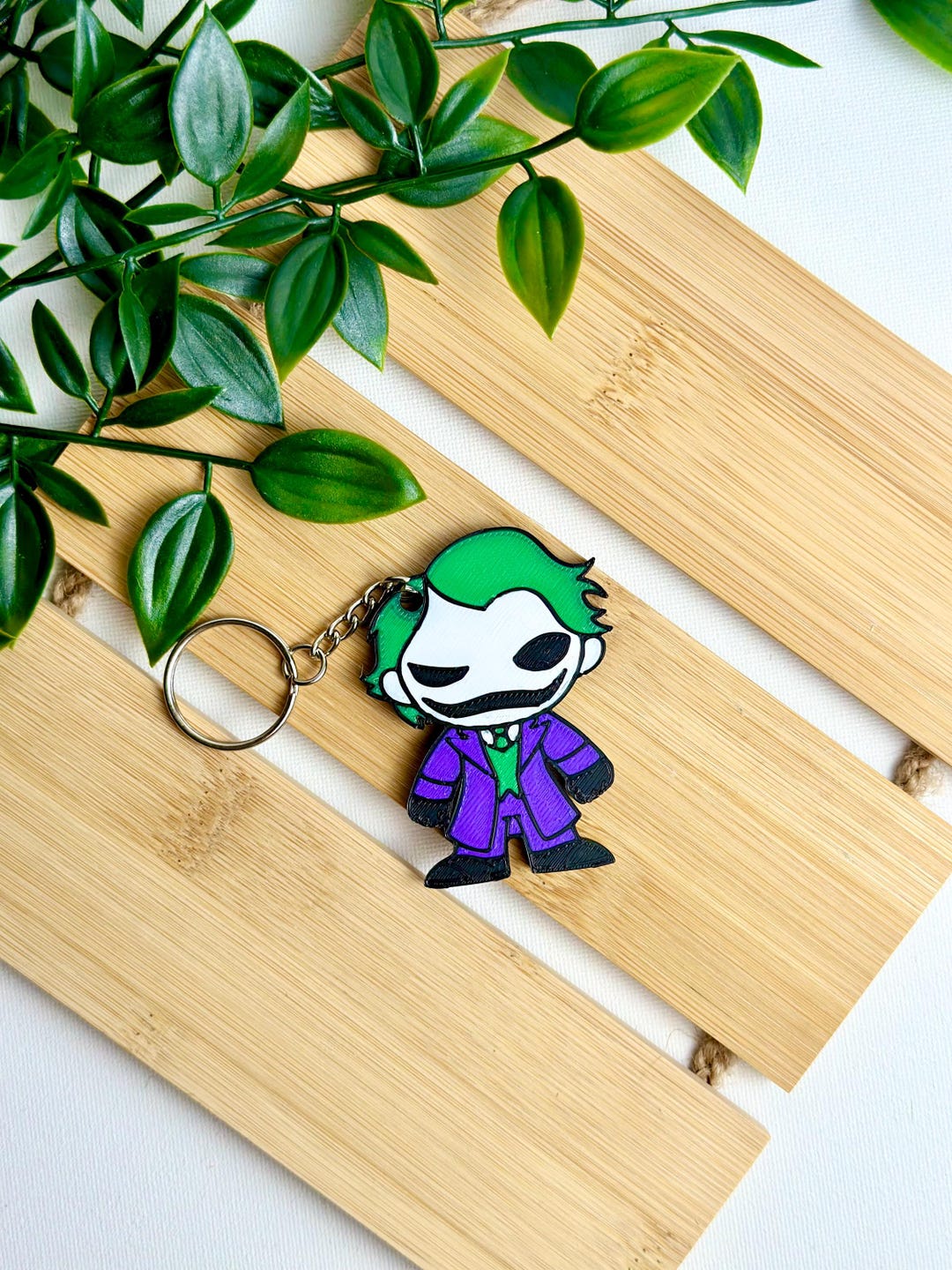 Keychain the Joker 3D Printed, DC Comics, Gift for Comic Fans ...