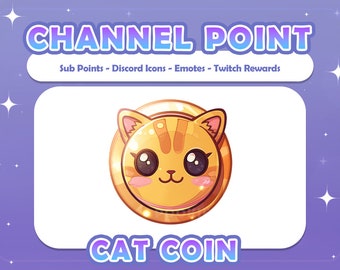Star Channel Points Icon/emote for Twitch Instant Download Cute Kawaii ...