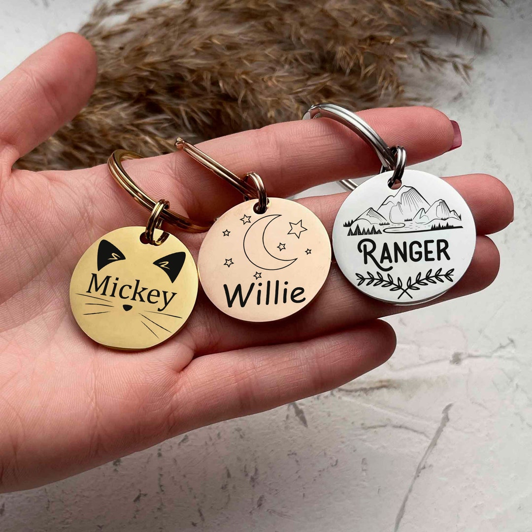 Funny Dog Tag, Custom Dog Tag, Dog Tag Necklace, Engraved Dog ID Tag ...