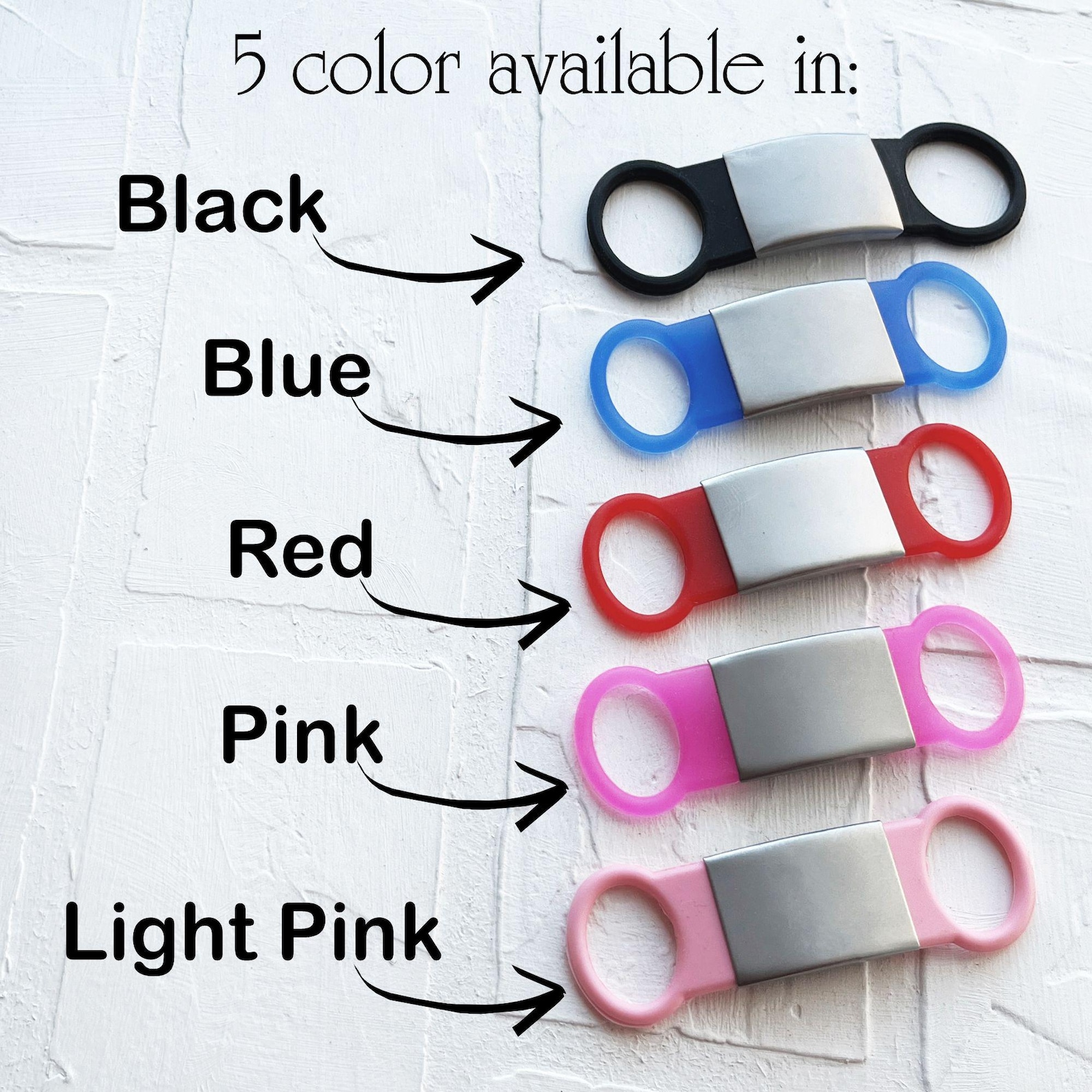 Personalized Dog Tag Custom Dog Tag Slide on Dog Tag Silicone Pet Tag ...