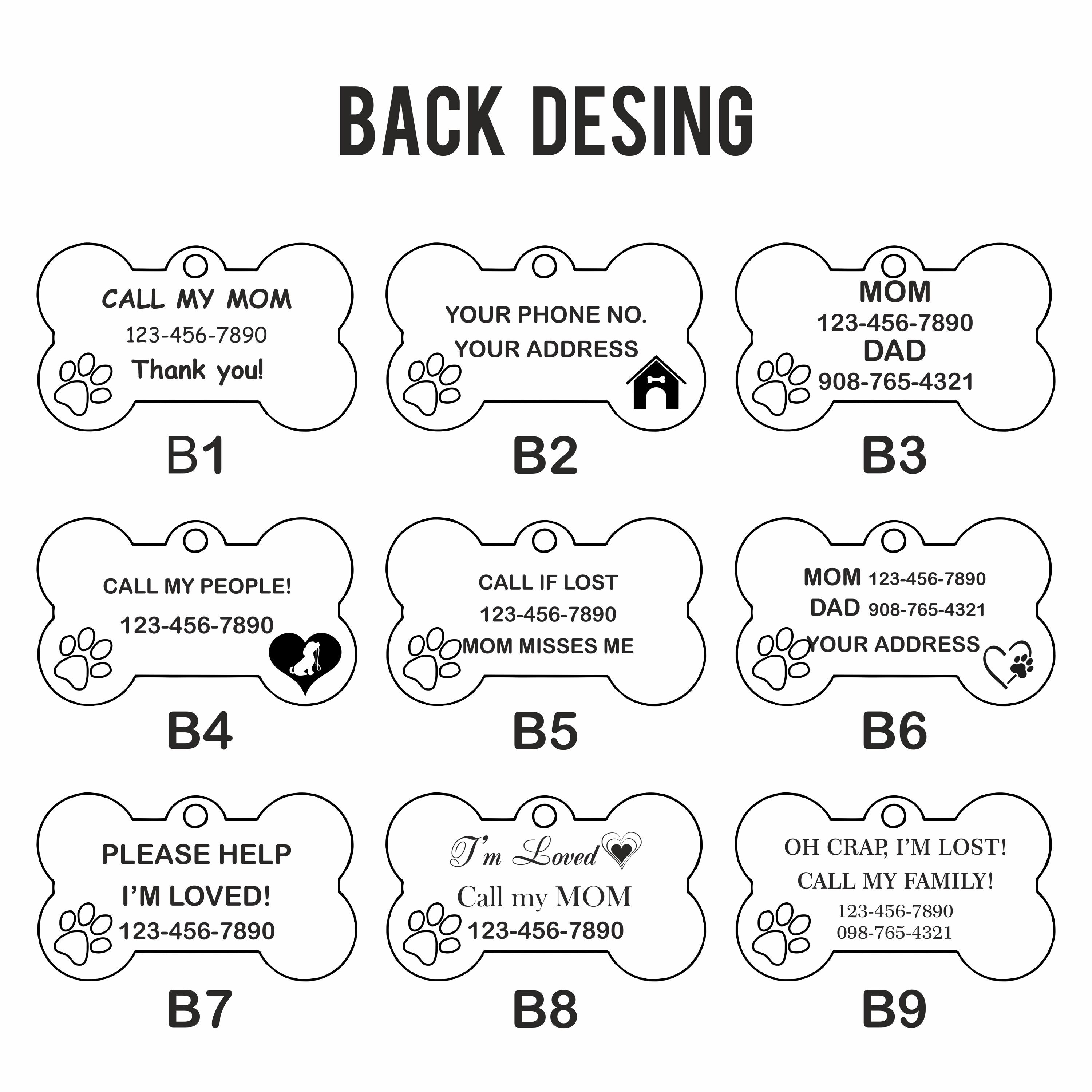 Dog Tag, Dog ID Tag, Dog Name Tag, Custom Dog Tag, Engraved Dog Tag ...