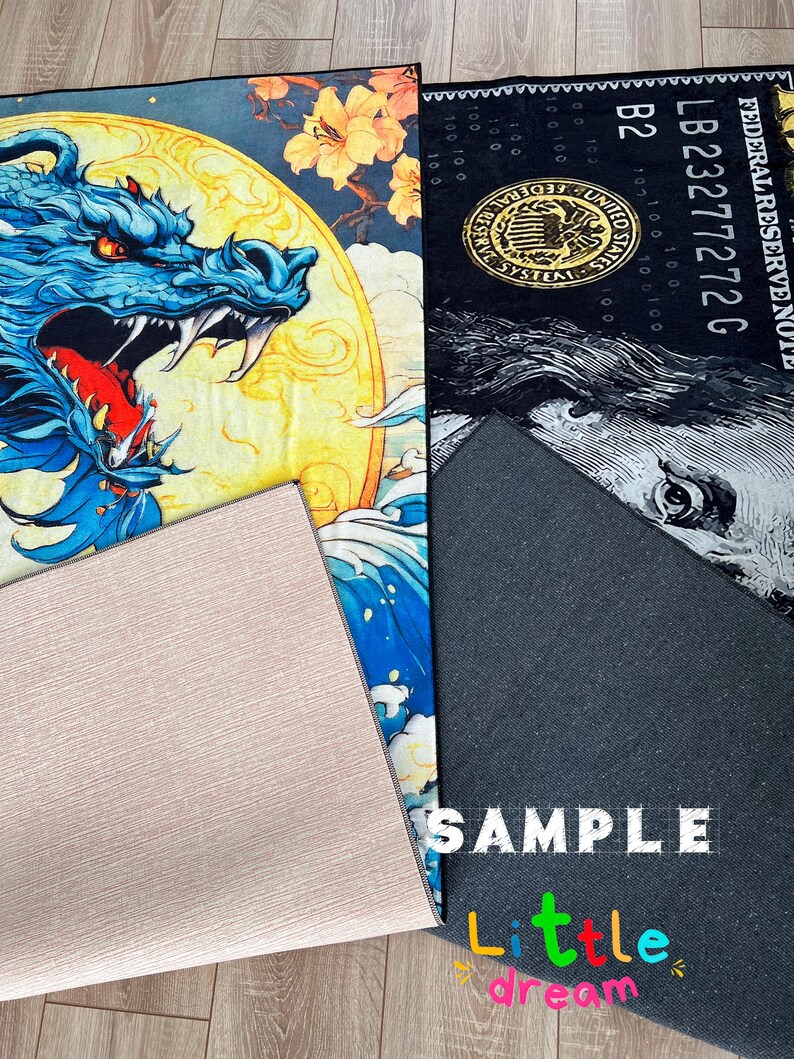 Farm Adventure Rug, Rural Map for Kids, Imaginative Play Carpet ...