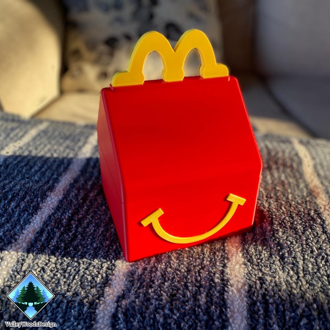 Happy Meal Box Replica: 3D Printed Toy Storage, Party Decor - Etsy