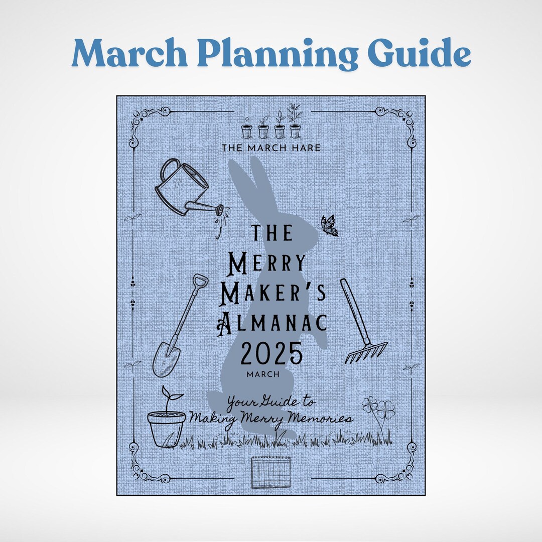 March 2025 Digital Almanac | Seasonal Family Activities, Moon Phases ...