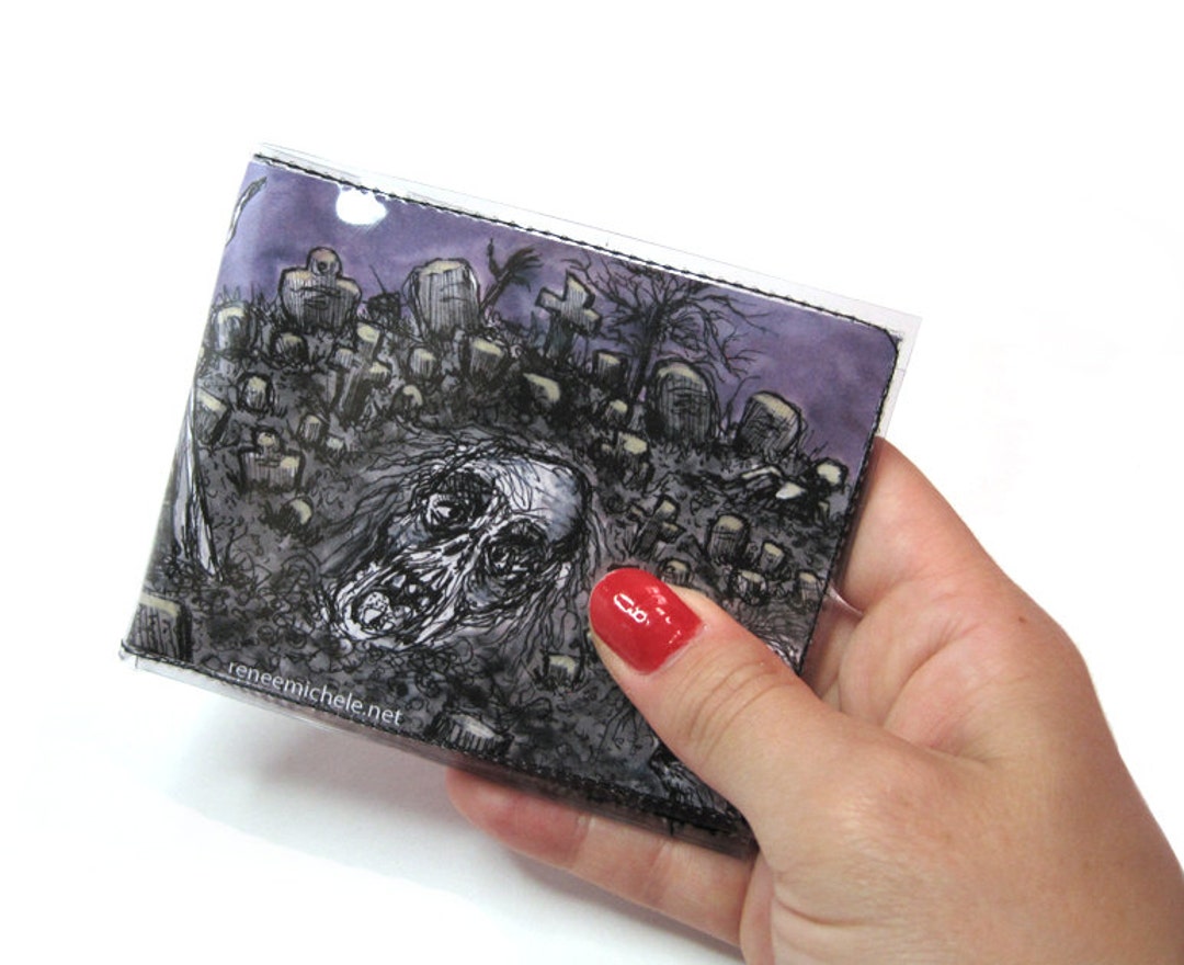 Zombie Men or Women's Bifold Vinyl Wallet - Etsy