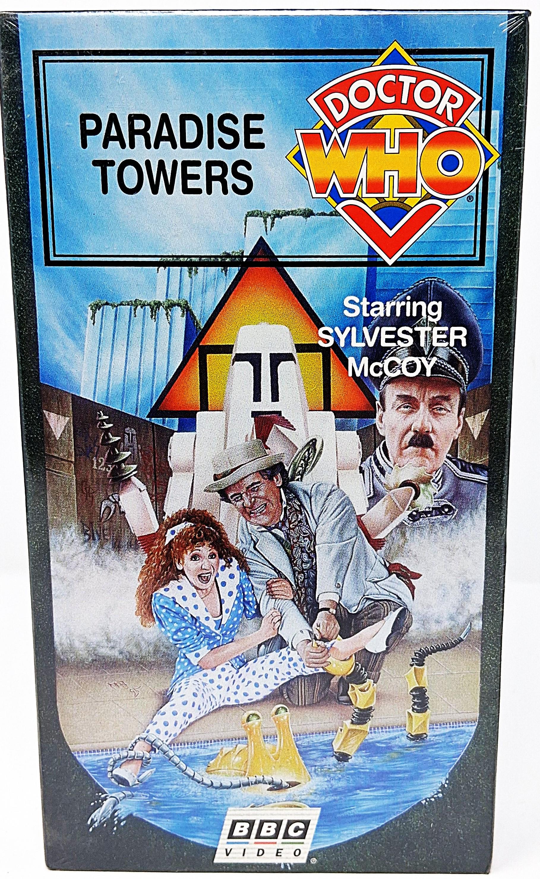Doctor Who Paradise Towers VHS New Old Stock Factory Sealed Sylvester ...