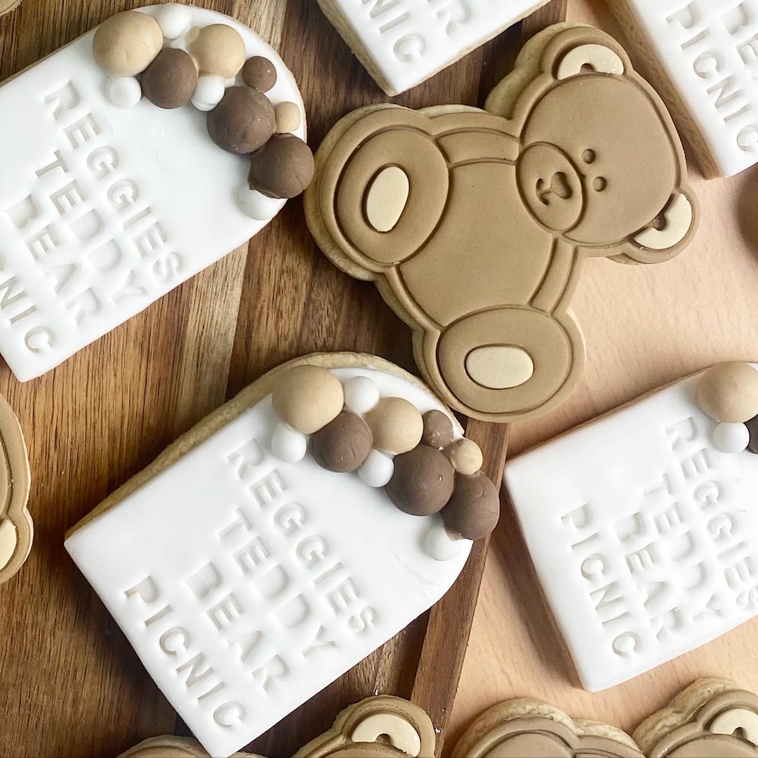 Teddy Bear Picnic Biscuits - Etsy