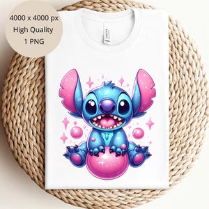 1 PNG Stitch Bubbles, Clipart Images, Digital Design PNG File for ...