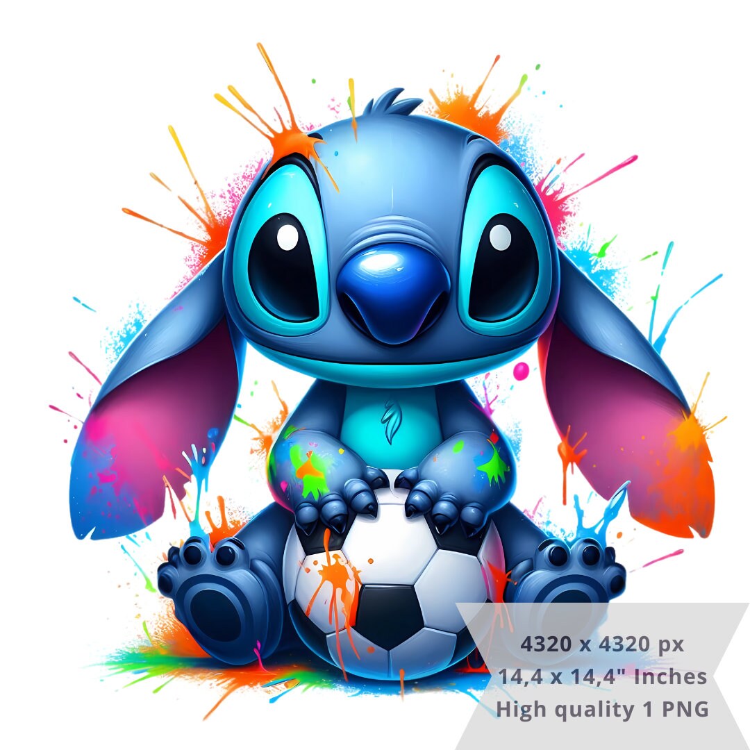 1 PNG Stitch Splash Ball, Clipart Images, Digital Design PNG File for ...