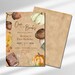 Editable One for the Books Fall Themed Birthday Invitation Template ...