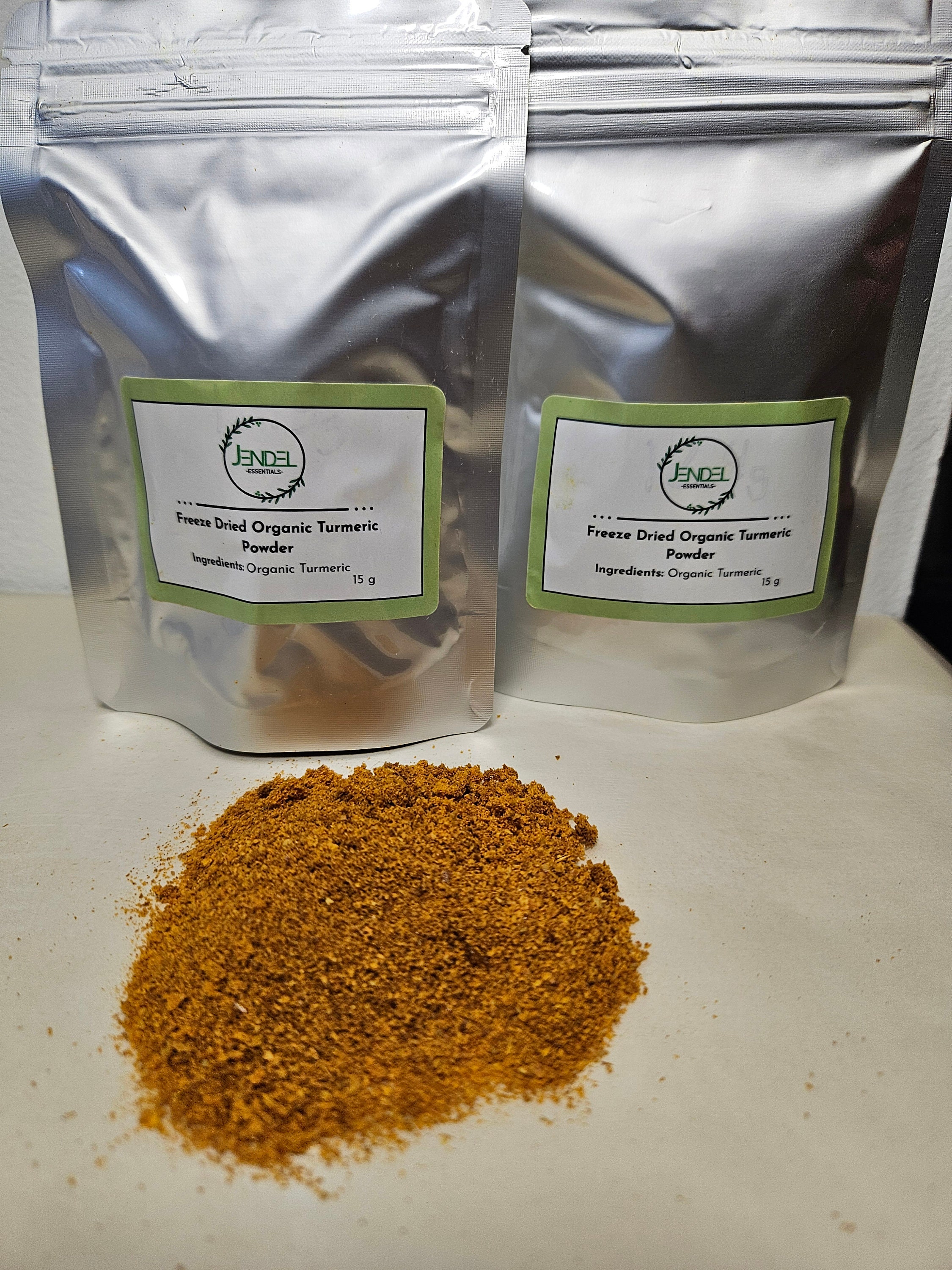 Organic -pure Freeze Dried Turmeric Root Powder-curcuma Longa-vegan ...