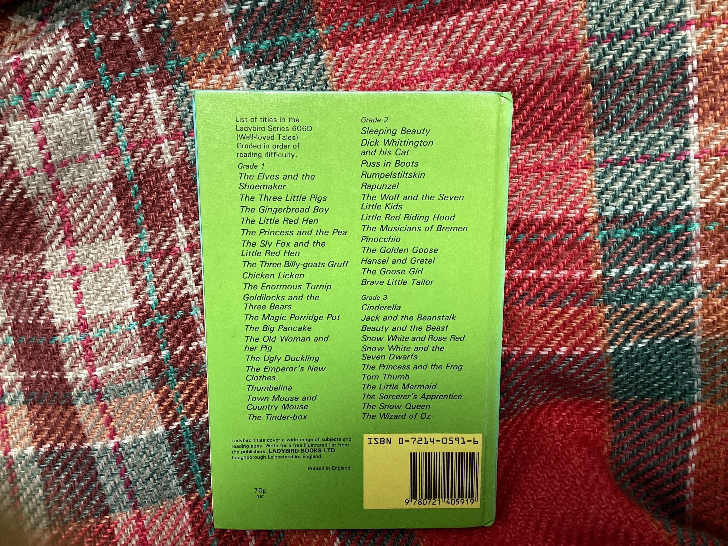 The Princess and the Pea Ladybird Series 606D Collectible Children's ...