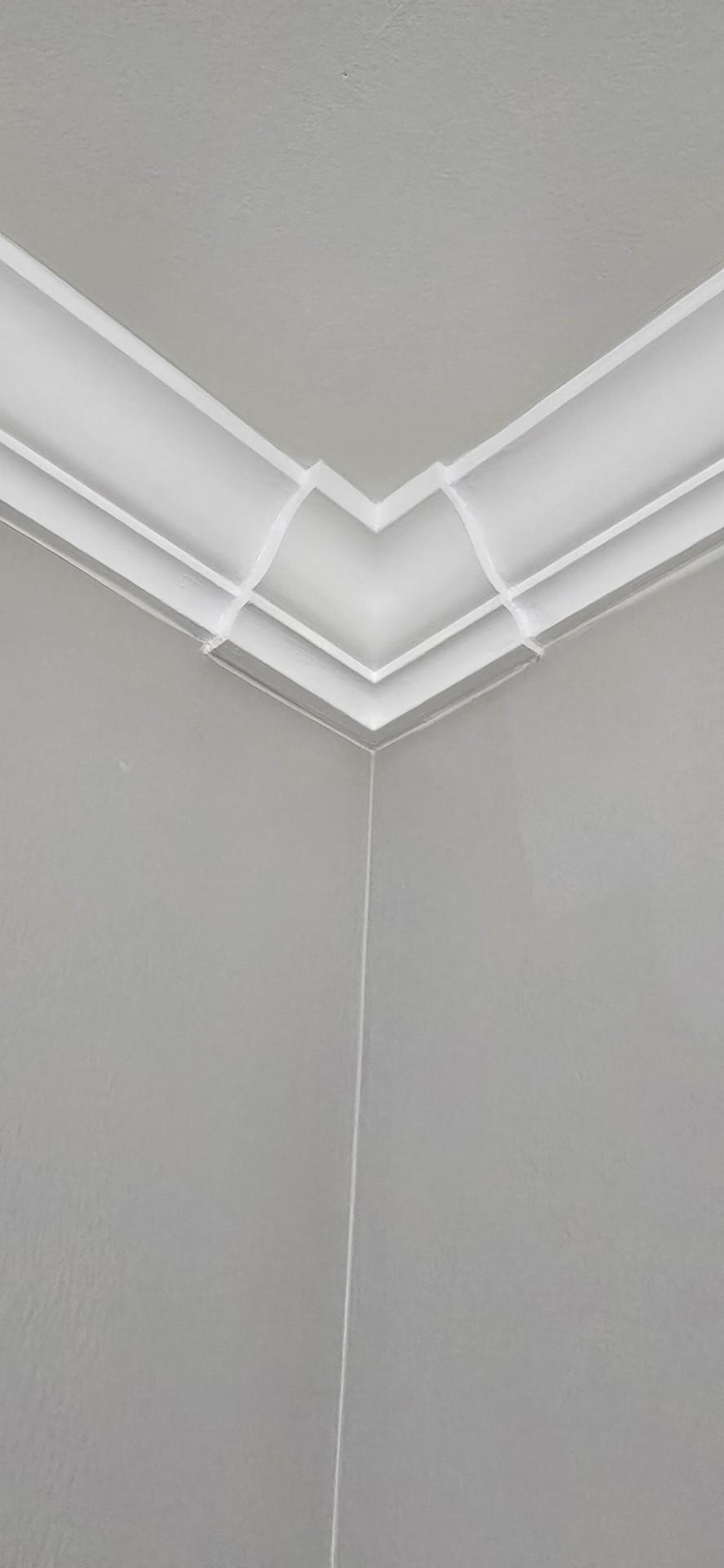 4 Deco Style Crown Molding Corner Blocks - Fits 3 5/8" Molding (4-pack ...