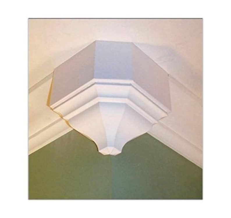 Crown Molding Corner Outside Block Style Fits 3 5/8" Molding. - Etsy