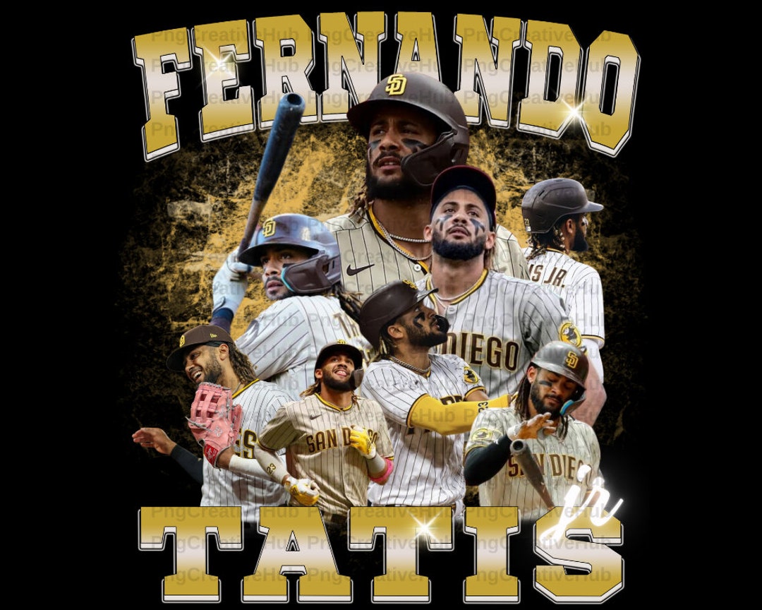 Fernando Tatis Jr T Shirt Design PNG 4500x5100 Pixel Instant Download ...