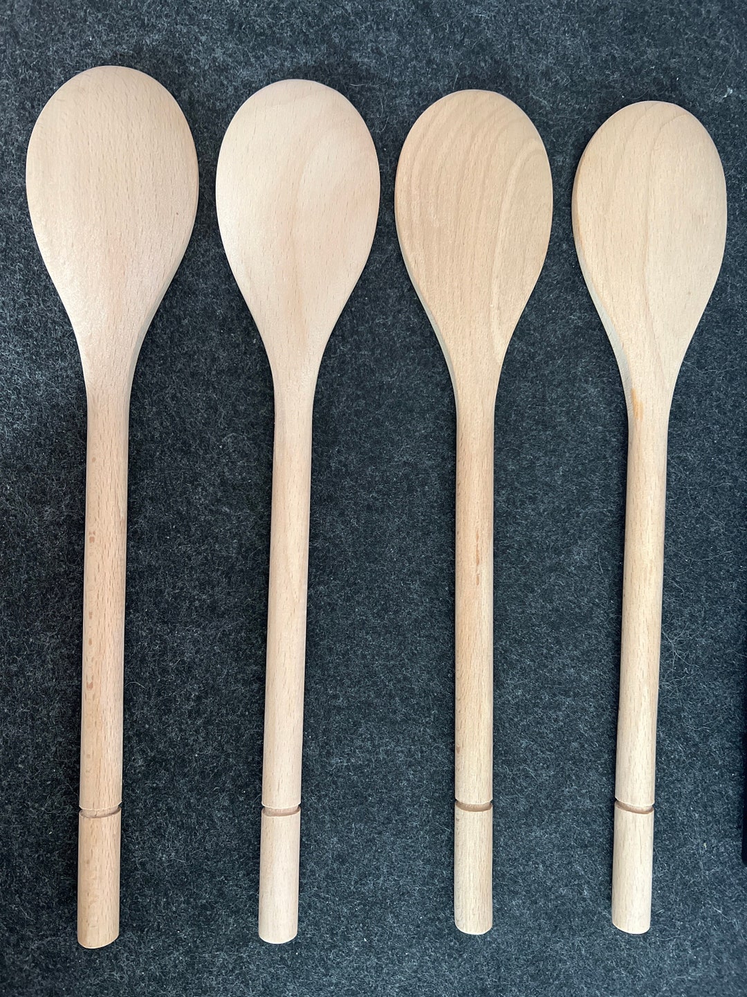 Wooden Spoon, Custom Beech Wood Spoon Perfect for Cooking and Serving ...