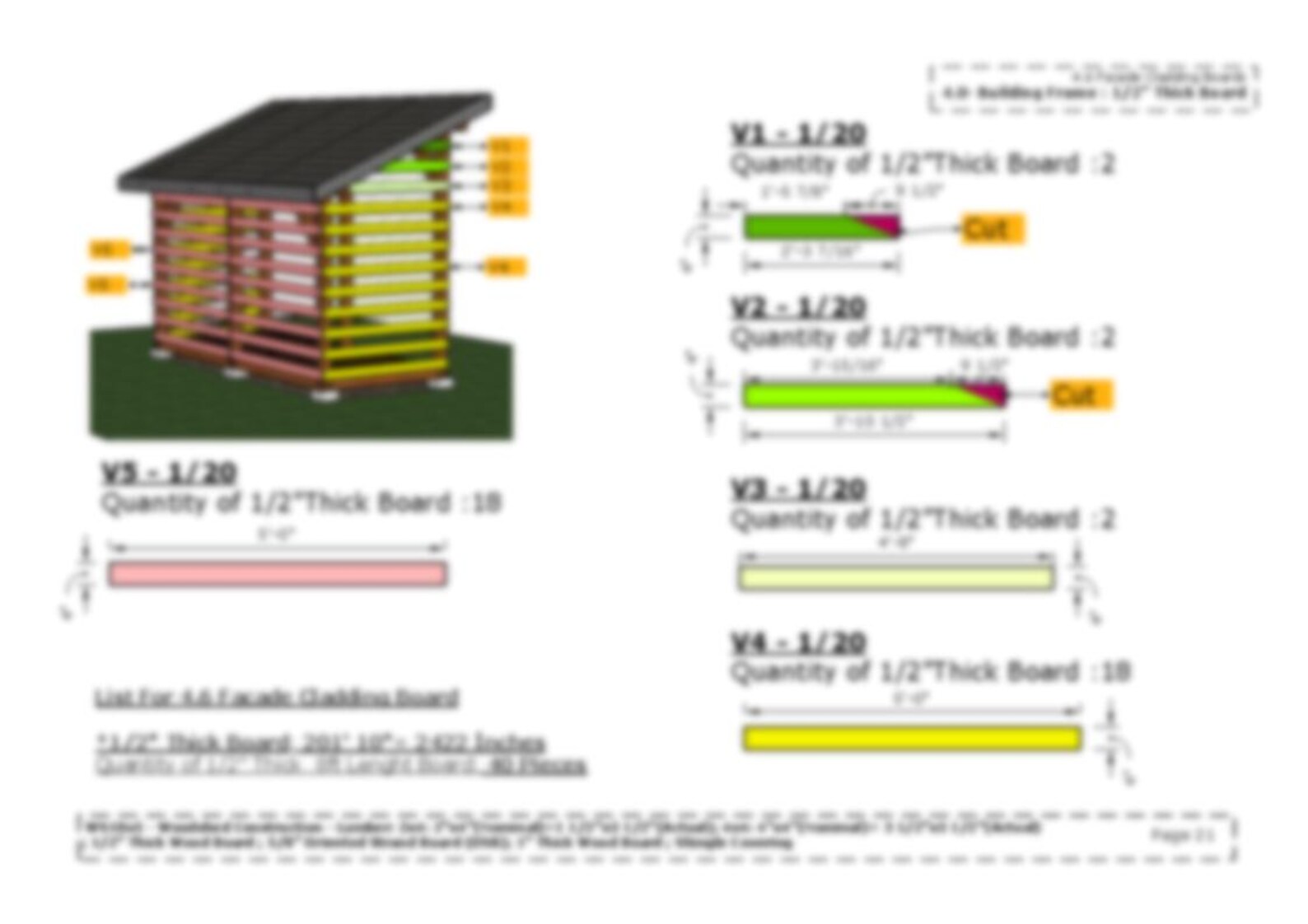 DIY Woodshed Plans: 10x5 Step-by-step Build Guide (PDF) - Etsy