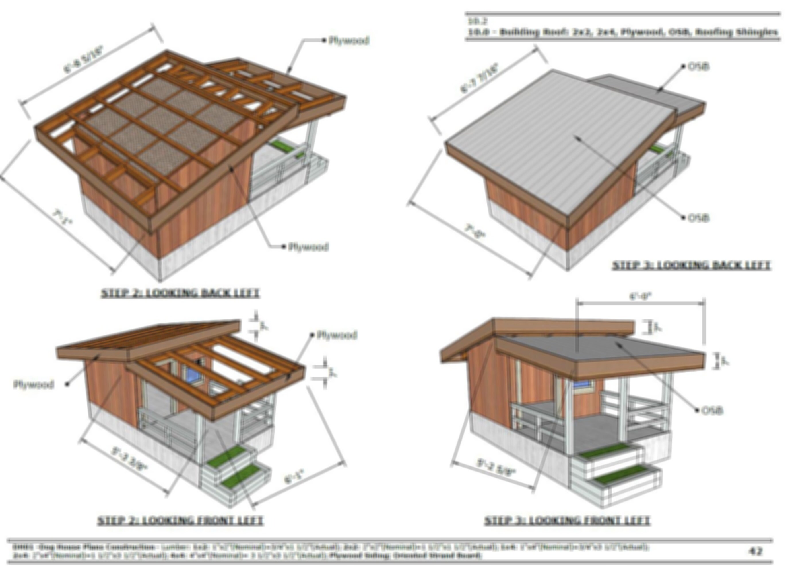 DIY Dog House Plans, Build Your Pet's Perfect Shelter Customizable Dog ...