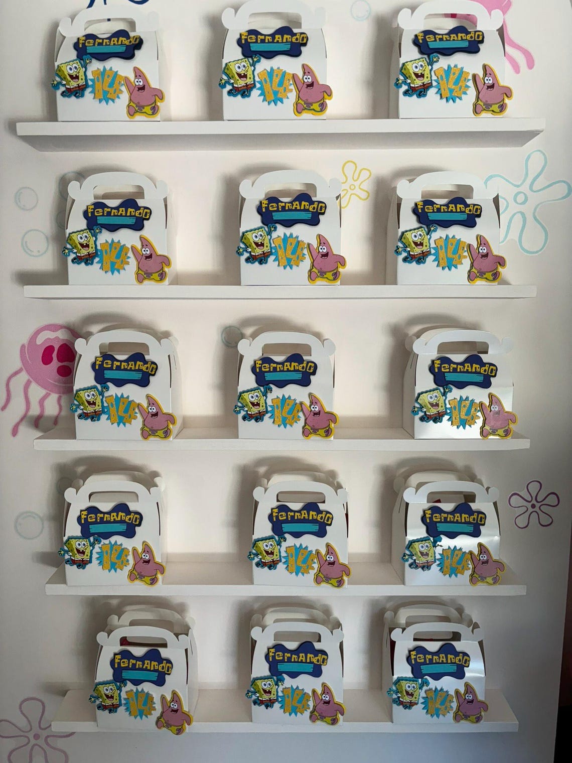 Spongebob Sandy / Treat Boxes - Etsy