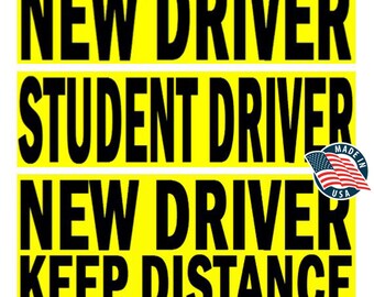 New driver sign | Etsy
