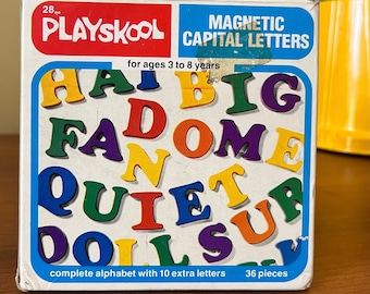 Playskool Letters - Etsy