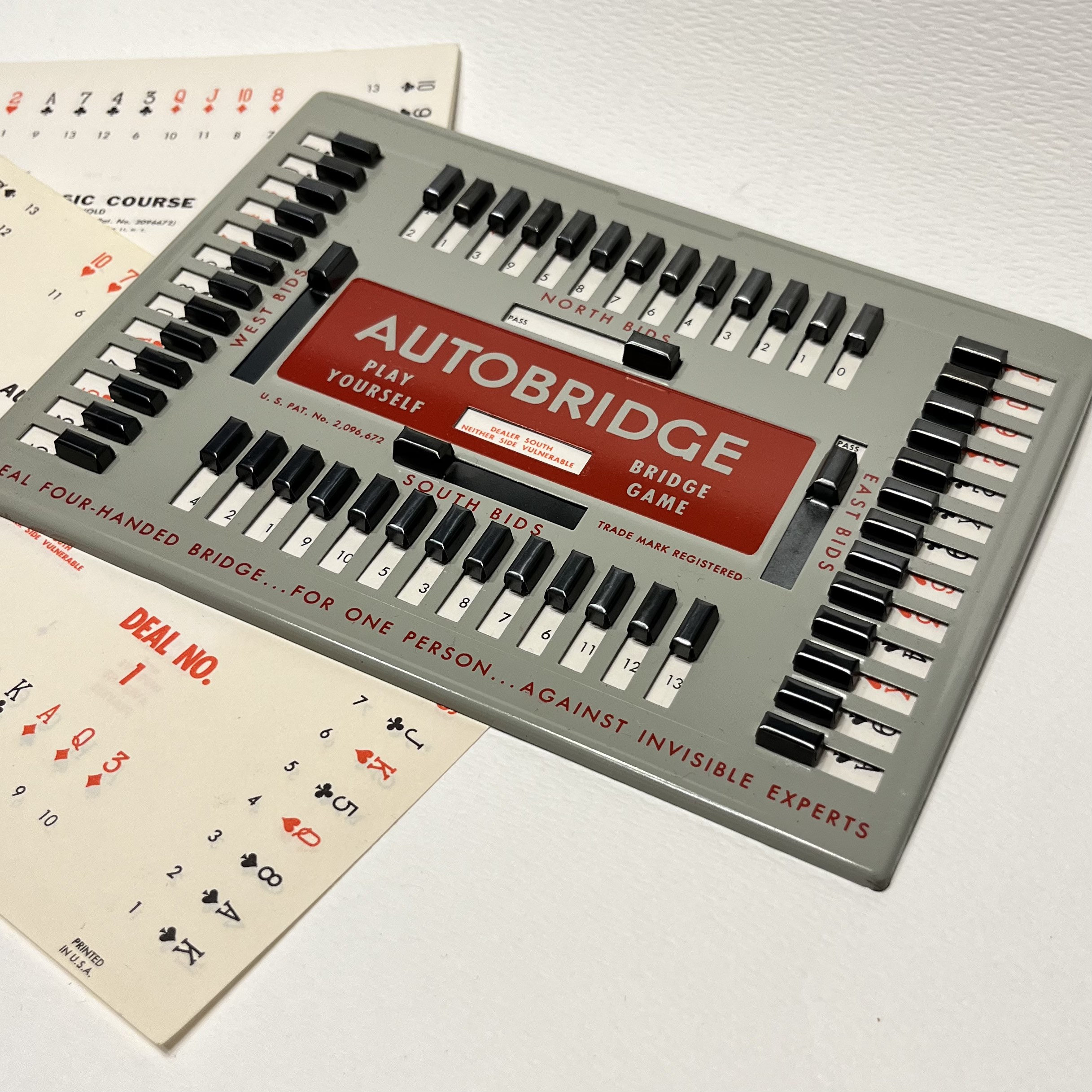 Autobridge Beginners Set and Bridge Scorepad. - Etsy