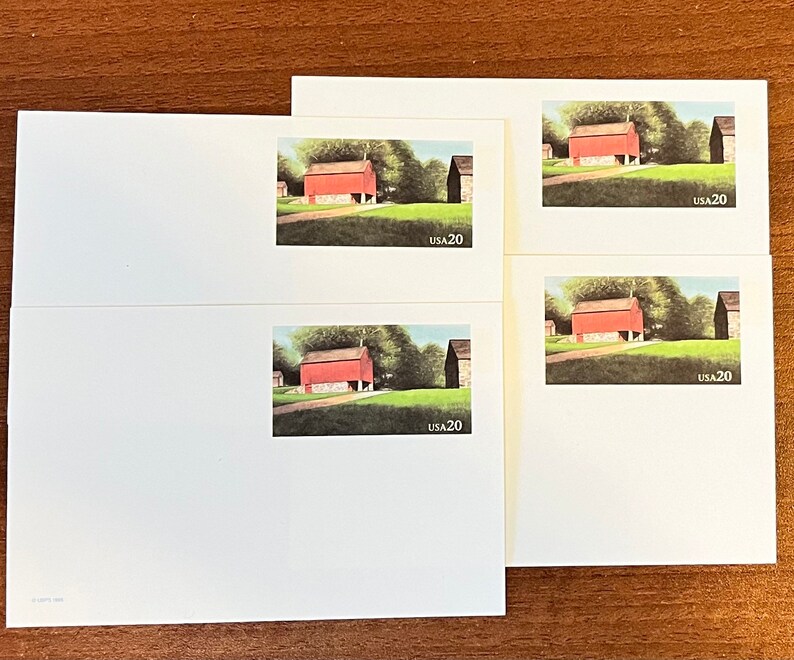 1990s USPS Pre-stamped Postcard. Postal Card. Prestamped. Unused - Etsy