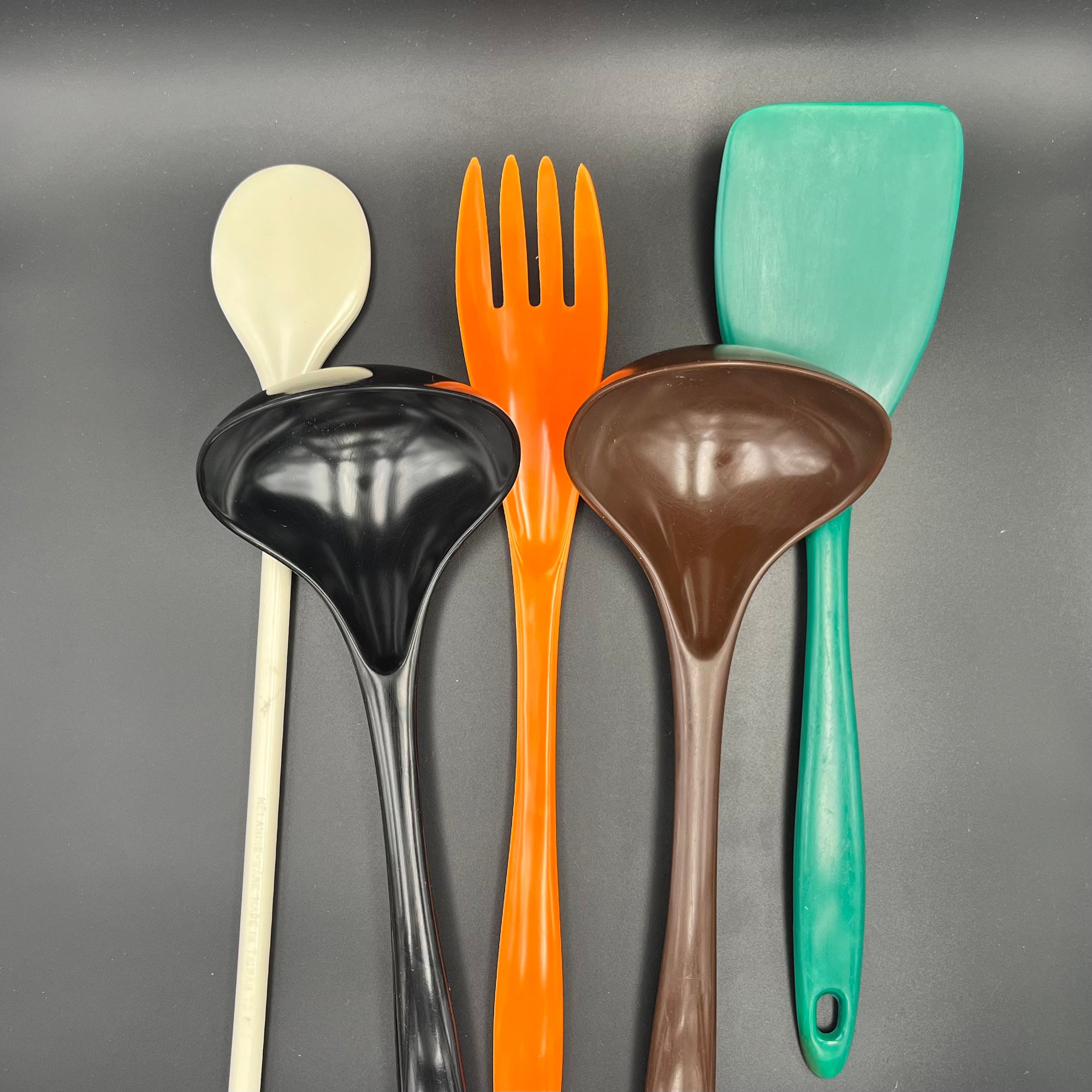 Melamine Cooking Utensils Individual Pieces. Ladle, Spatula, Spoon ...