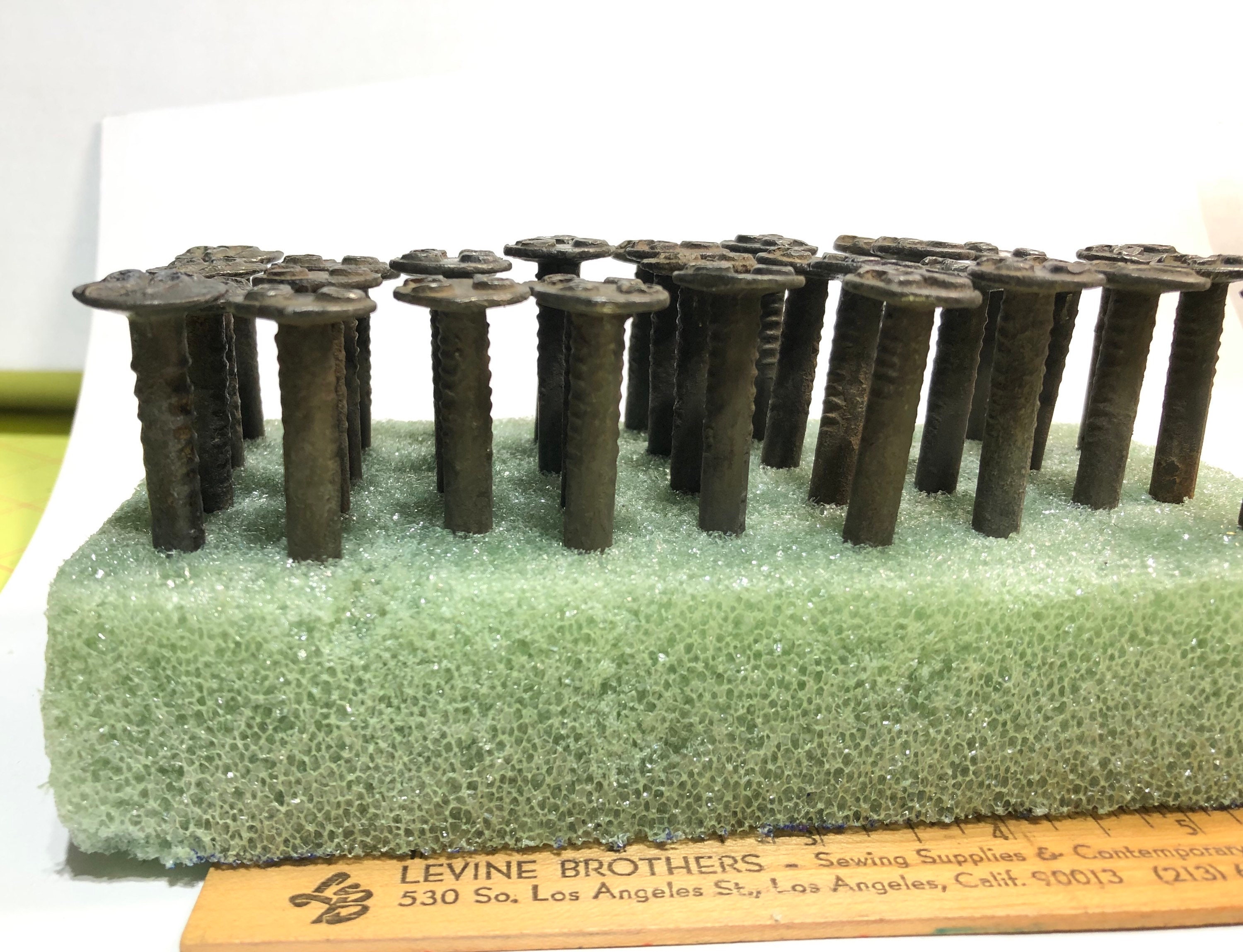 Antique Numbered Nails. Nos. 35 and 36. Railroad Nails. Pick Your Own ...