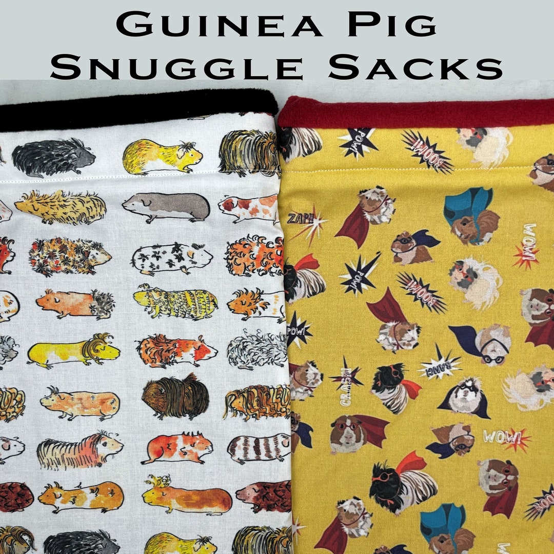 Guinea Pig - Skinny Pig Snuggle Sacks - Etsy