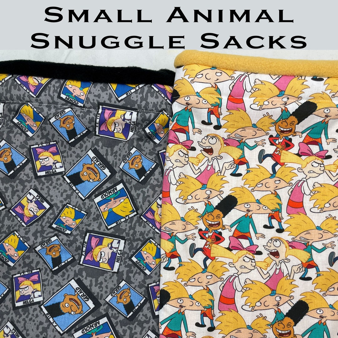 Hey Arnold Snuggle Sacks Small Animal - Guinea Pig - Etsy