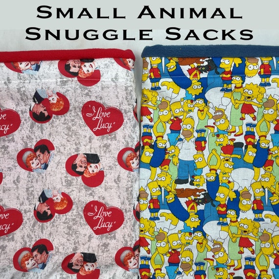 Simpsons Lucy Snuggle Sacks Guinea Pig Small Animal - Etsy