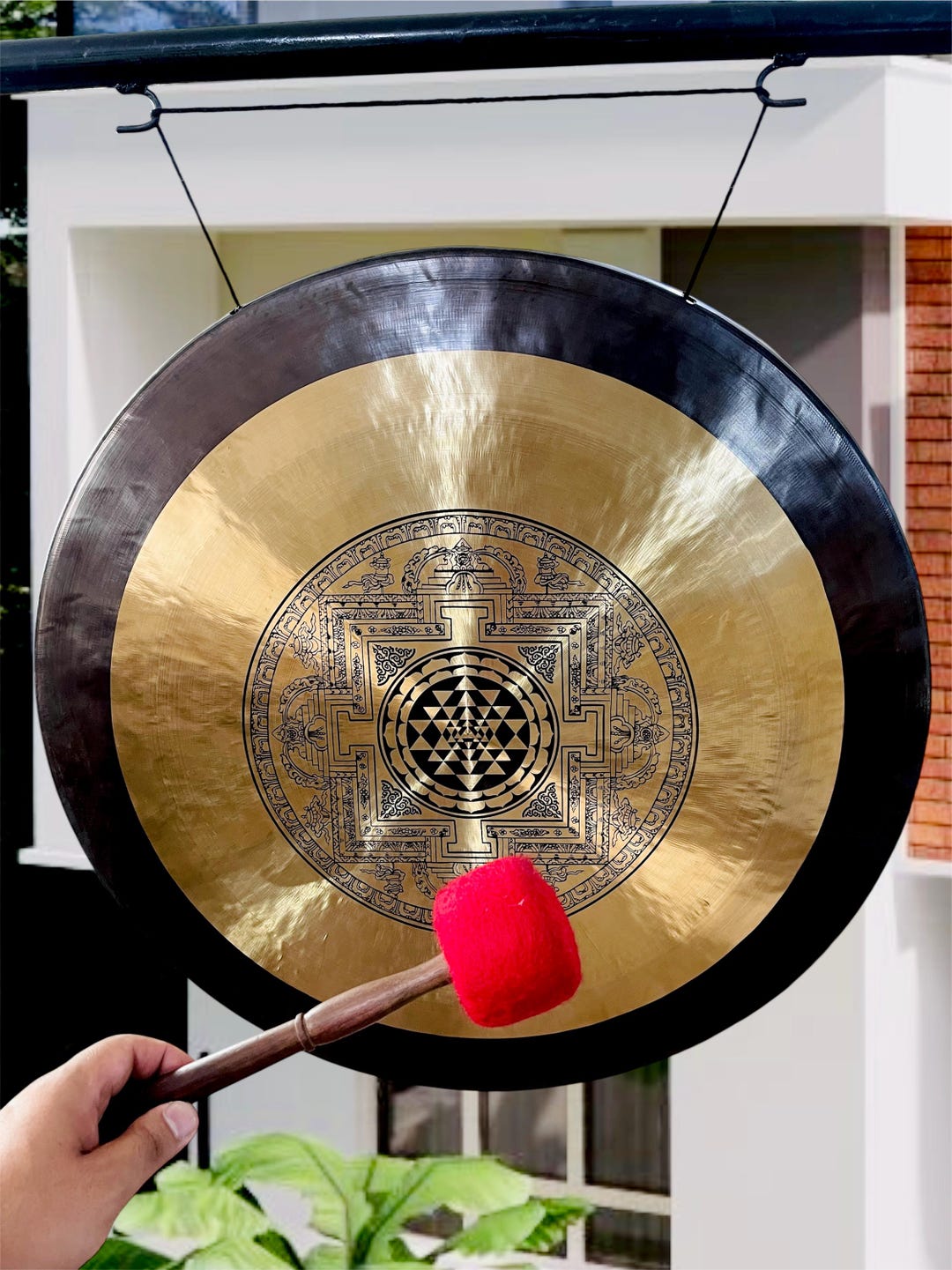 Spiritual Healing Gong – Handmade Bronze Meditation Instrument for ...