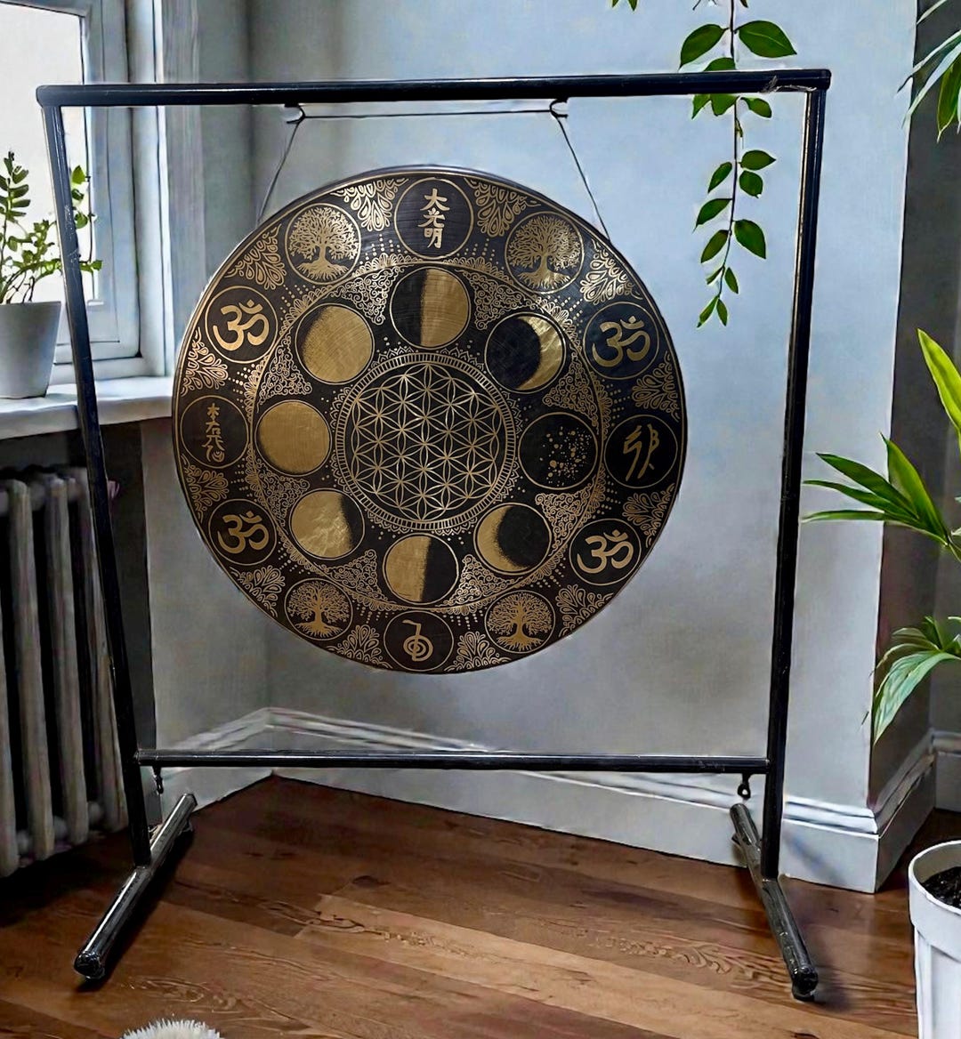 Meditation Gong From Nepal – Chakra Healing & Sound Therapy Gong - Etsy